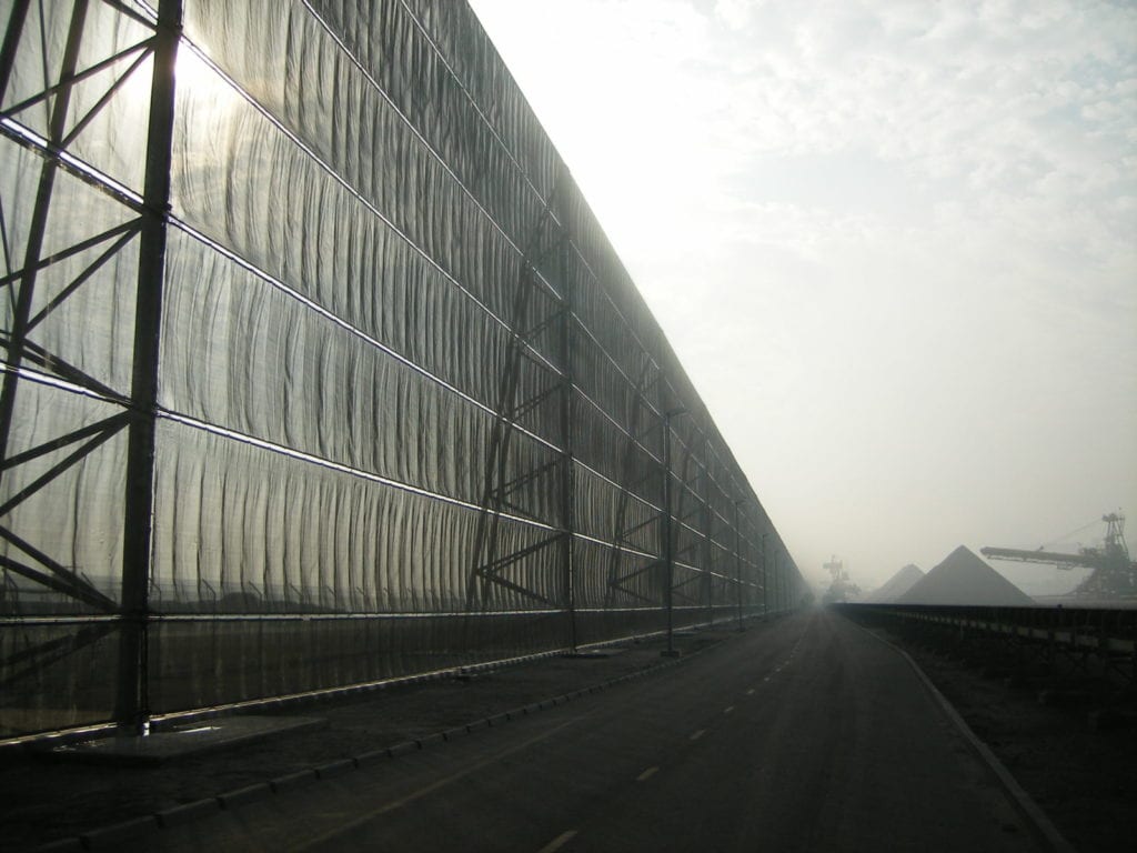 WeatherSolve - Industrial Wind Protection & Dust Control